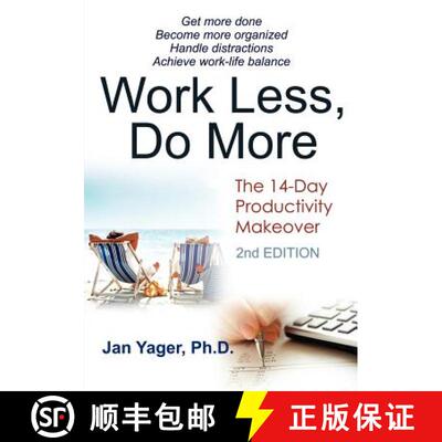【3-4周达】Work Less, Do More: The 14-Day Productivity Makeover (2nd Edition) [9781889262376]