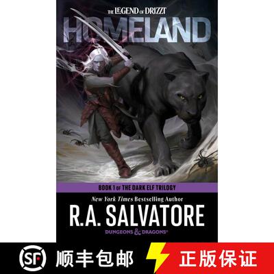 【3-4周达】Dungeons & Dragons: Homeland (the Legend of Drizzt): Book 1 of the Dark Elf Trilogy; New Y... [9780593873069]