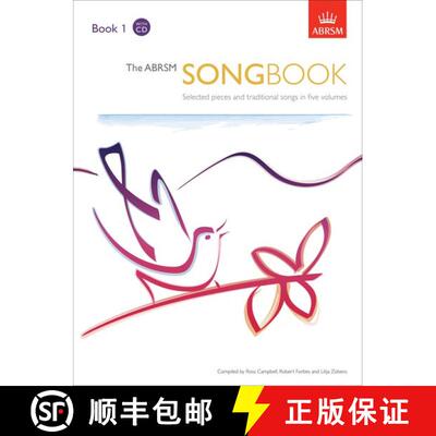 【3-4周达】The ABRSM Songbook, Book 1: Selected pieces and traditional songs in five volumes [9781860965975]