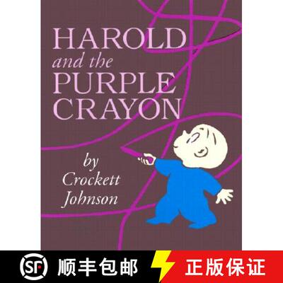 【3-4周达】精装 Harold and the Purple Crayon [9780060229368]