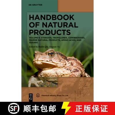 【3-4周达】精装 Steroids, Tropolones, Cerebrosides, Marine Natural Products, Amino Acids, and Sugars [9783110630817]