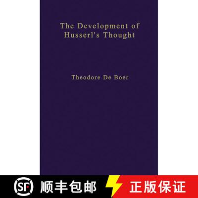 【3-4周达】The Development of Husserl’s Thought [9789024721245]