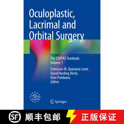 【3-4周达】Oculoplastic, Lacrimal and Orbital Surgery: The ESOPRS Textbook: Volume 1 [9783031396366]