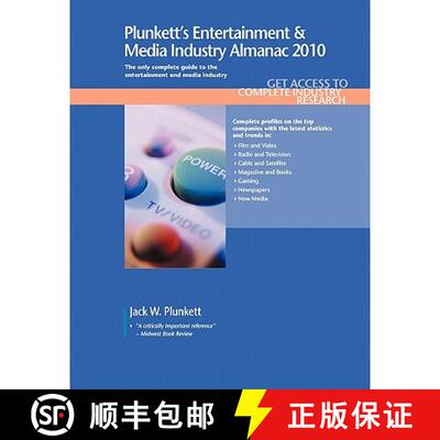 预订 Plunkett's Entertainment & Media Industry Almanac 2010: Entertainment & Media Industry Market Re... [9781593921613]