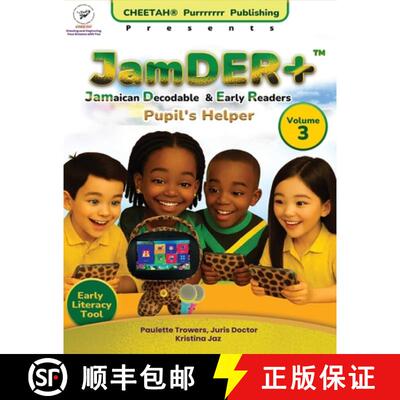 【3-4周达】JamDER+ (Jamaican Decodable & Early Readers) Pupil's Helper Volume 3 [9781964243740]