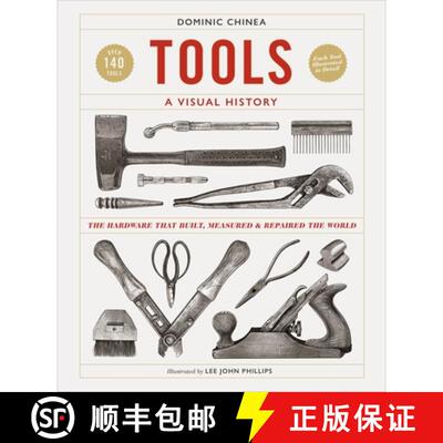 【3-4周达】Tools A Visual History : The Hardware that Built, Measured and Repaired the World [9780241561966]