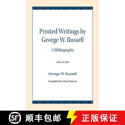 【3-4周达】Printed Writings by George W. Russell: A Bibliography [9780810139459]
