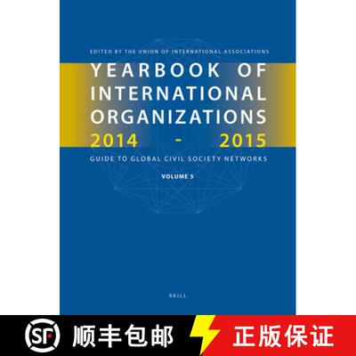 预订 精装 Yearbook of International Organizations 2014-2015 (Volume 5): Statistics, Visualizations, a... [9789004272019]