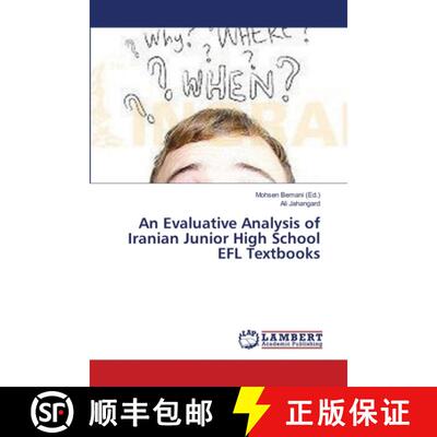预订 An Evaluative Analysis of Iranian Junior High School EFL Textbooks [9783659550089]