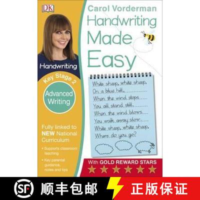 【3-4周达】Handwriting Made Easy: Advanced Writing, Ages 7-11 (Key Stage 2) : Supports the National C... [9780241225387]