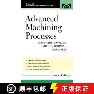 【3-4周达】精装 Advanced Machining Processes: Nontraditional and Hybrid Machining Processes [9780071453349]