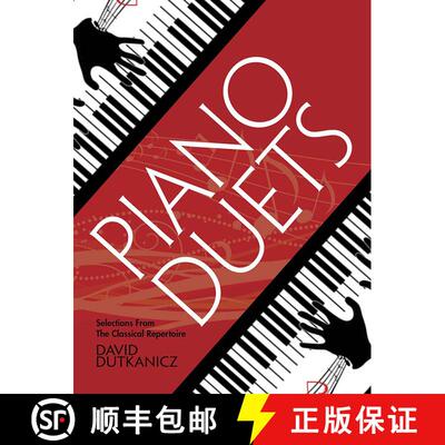 预订 Piano Duets: Selections from the Classical Repertoire with Downloadable MP3s [9780486834290]