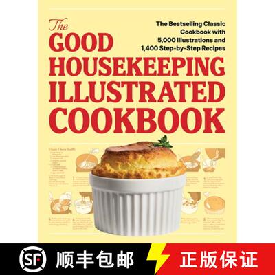 【3-4周达】精装 The Good Housekeeping Illustrated Cookbook (the Bestselling Vintage Cookbook with 5,0... [9781958395325]