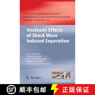 【3-4周达】Unsteady Effects of Shock Wave induced Separation [9783642030031]