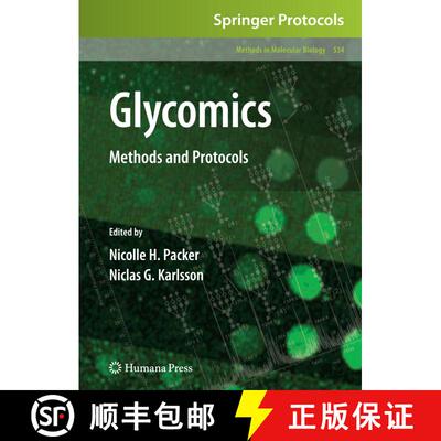 【3-4周达】Glycomics : Methods and Protocols (Softcover reprint of hardcover 1st ed. 2009) [9781617377693]