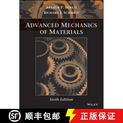 【3-4周达】精装 Advanced Mechanics Of Materials, 6Th Edition [Wiley机械工程] [9780471438816]