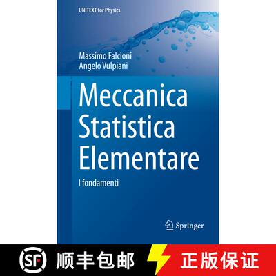 【3-4周达】Meccanica Statistica Elementare : I fondamenti [9788847056527]