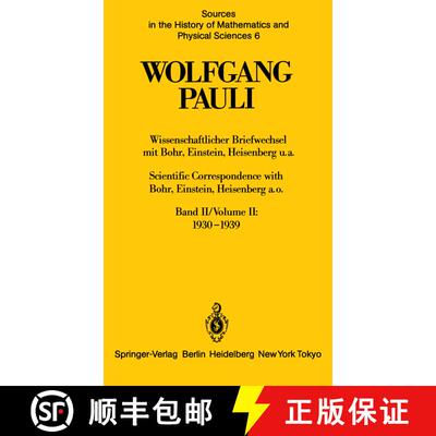 【3-4周达】Wissenschaftlicher Briefwechsel mit Bohr, Einstein, Heisenberg u.a. Band II: 1930–1939 / ... [9783662311004]
