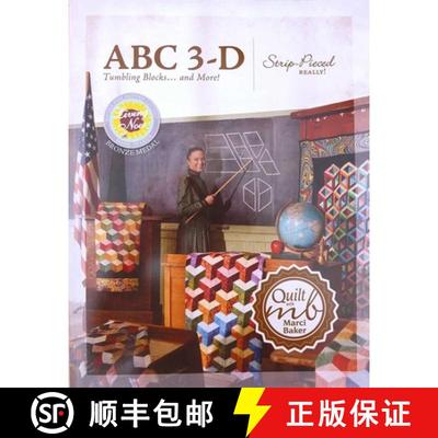 【3-4周达】ABC 3-D Tumbling Blocks... and More!: Strip-Pieced Really! [9780965143967]