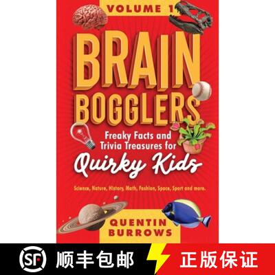 【3-4周达】Brain Bogglers Freaky Facts and Trivia Treasures for Quirky Kids [9781067133665]