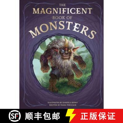 【3-4周达】精装 Magnificent Book of Monsters [9781915588210]
