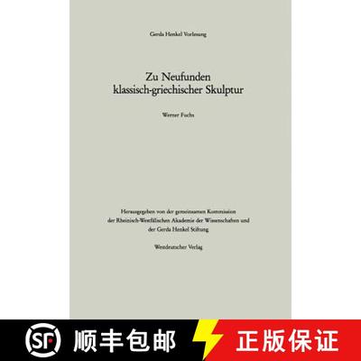 【3-4周达】Zu Neufunden klassisch-griechischer Skulptur [9783531119618]