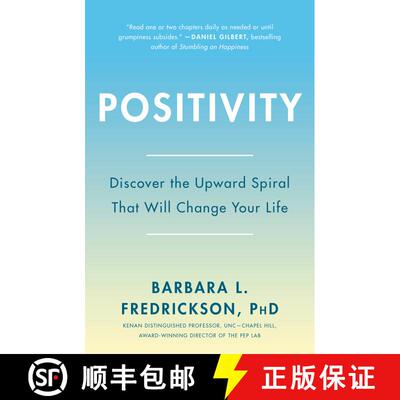 【3-4周达】Positivity: Top-Notch Research Reveals the Upward Spiral That Will Change Your Life [9780307393746]