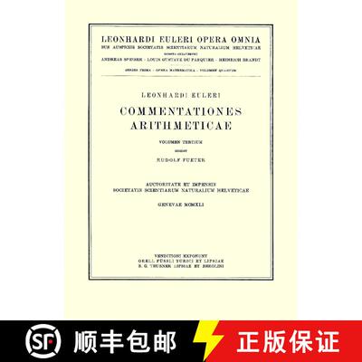 【3-4周达】Commentationes algebraicae ad theoriam combinationum et probabilitatum pertinentes [9783764314064]