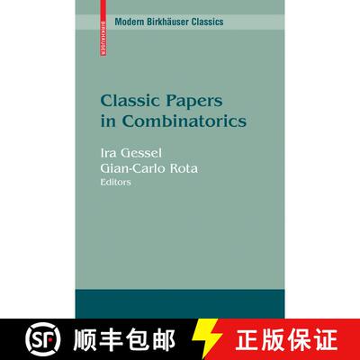 【3-4周达】Classic Papers in Combinatorics (Reprint of the 1987 ed.) [9780817648411]