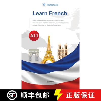 【3-4周达】French Basics: Prepare for DELF A1.1 [9789354589249]