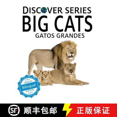 【3-4周达】精装 Big Cats / Gatos Grandes [9781532439292]