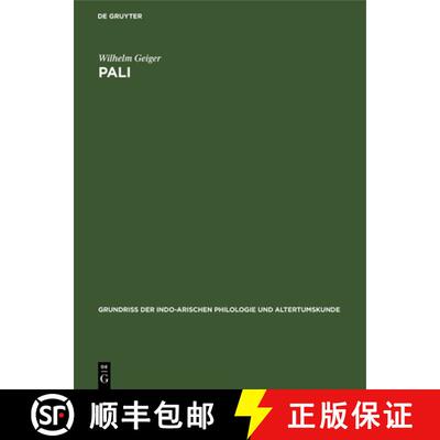 【3-4周达】Pali: Literatur Und Sprache [9783111192666]