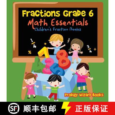 【3-4周达】Fractions Grade 6 Math Essentials: Children's Fraction Books [9781683239567]