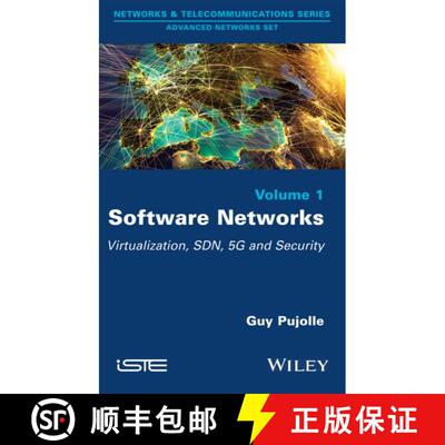 【3-4周达】精装 Software Networks: Virtualization, Sdn, 5G And Security [Wiley电子电气工程] [9781848216945]