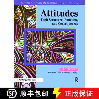 【3-4周达】Attitudes: Their Structure, Function and Consequences - Structure, Function, and Consequence [9781841690100]