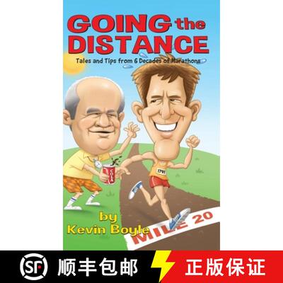 【3-4周达】精装 Going The Distance: Tales And Tips From Six Decades of Marathons [9781662918544]