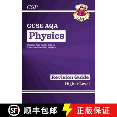 【3-4周达】New GCSE Physics AQA Revision Guide - Higher includes Online Edition, Videos & Quizzes [9781782945581]
