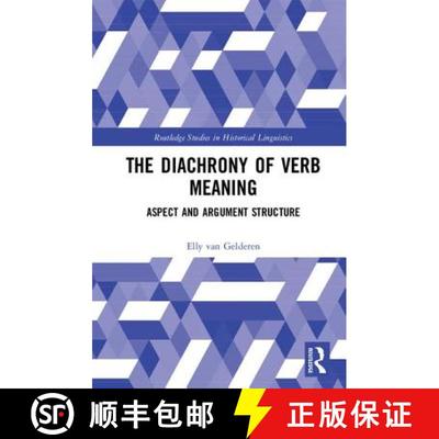 【3-4周达】The Diachrony of Verb Meaning: Aspect and Argument Structure [9781138747104]