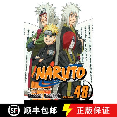【3-4周达】Naruto, Vol. 48: The Cheering Village [With Cards] [9781421534749]