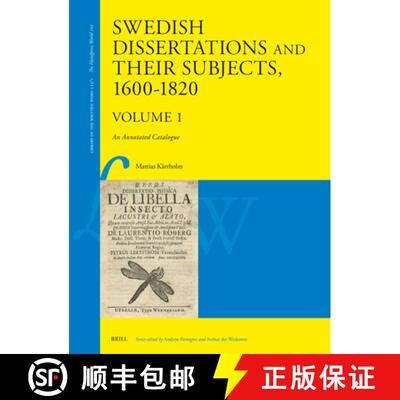 预订 Swedish Dissertations and Their Subjects, 1600-1820 (Volume One): An Annotated Catalogue [9789004701007]