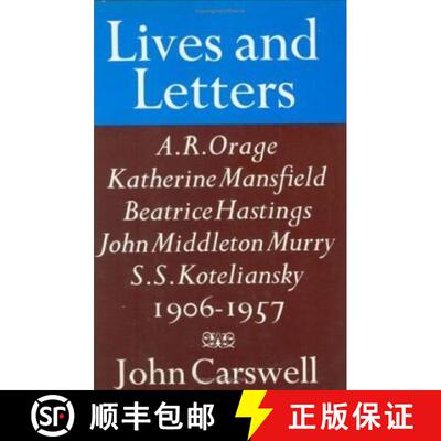 【3-4周达】精装 Lives and Letters – Literary reminiscence [9780811206815]