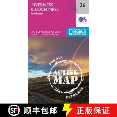【3-4周达】Inverness & Loch Ness, Strathglass [9780319473498]