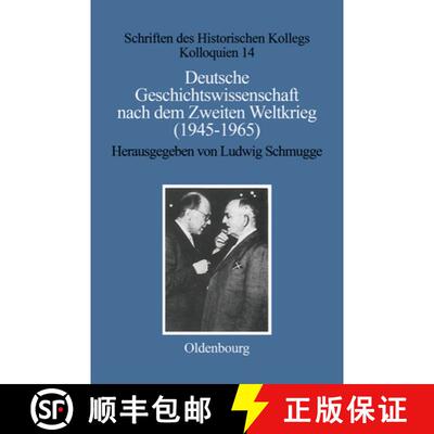 【3-4周达】精装 Deutsche Geschichtswissenschaft nach dem Zweiten Weltkrieg (1945–1965) [9783486548310]