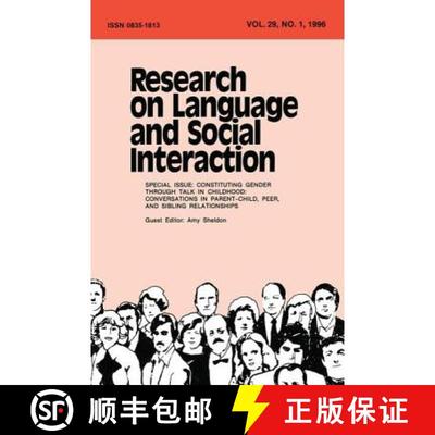 【3-4周达】Constituting Gender Through Talk in Childhood: Conversations in Parent-child, Peer, and Si... [9781138876736]