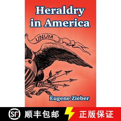 【3-4周达】Heraldry in America [9781410215352]