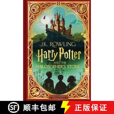 【3-4周达】Harry Potter and the Philosopher's Stone: MinaLima Edition : A sumptuously illustrated gif... [9781526626585]