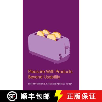 【3-4周达】精装 Pleasure With Products: Beyond Usability [9780415237048]