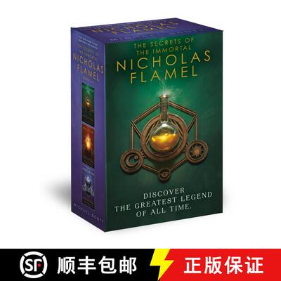【3-4周达】The Secrets of the Immortal Nicholas Flamel Boxed Set (3-Book) [9780375873119]
