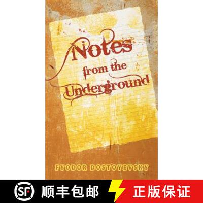 【3-4周达】精装 Notes from the Underground [9781613827369]
