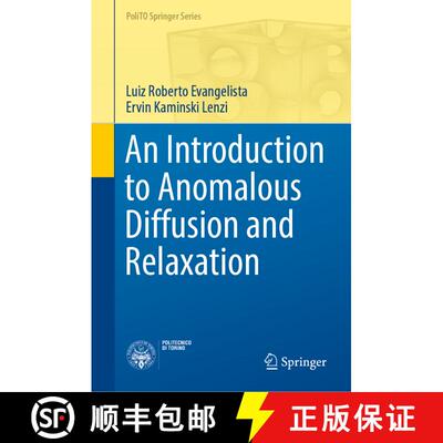 【3-4周达】精装 An Introduction to Anomalous Diffusion and Relaxation [9783031181498]